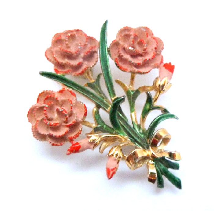 1950s Brooch - Etsy UK