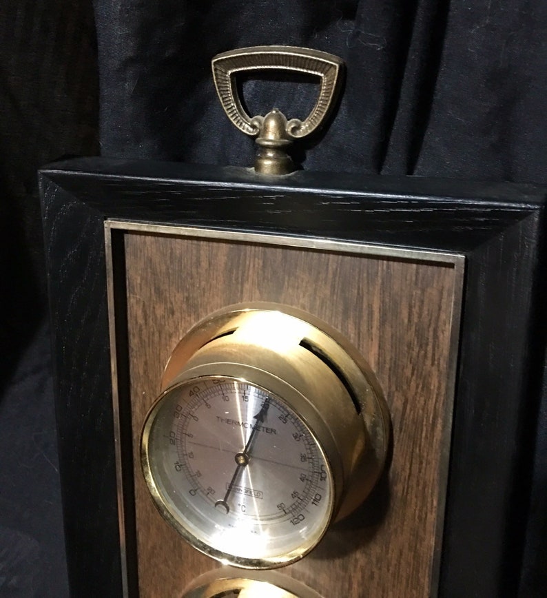 Vintage Springfield Weather Station home thermometer | Etsy