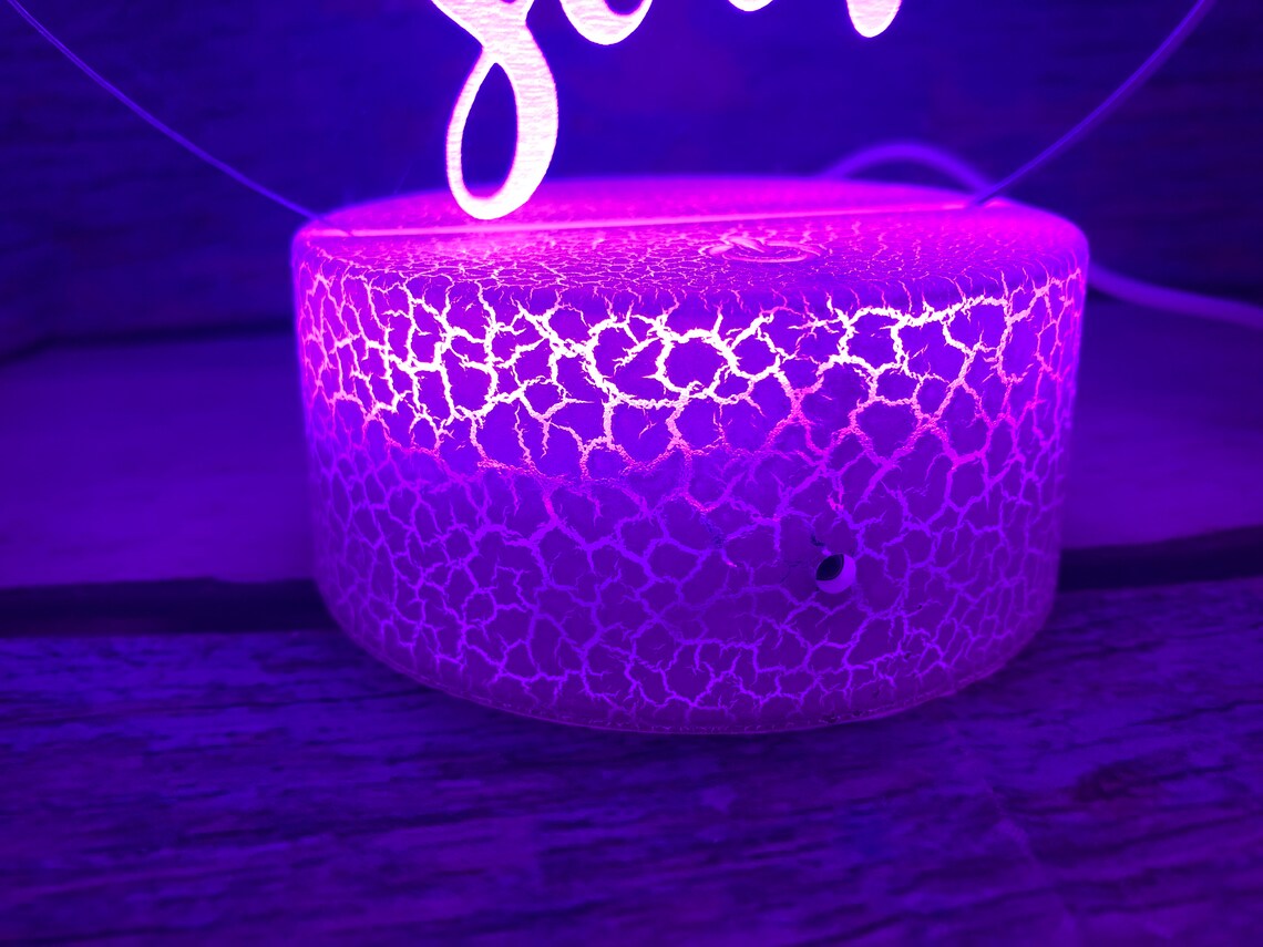 Basketball Personalized LED Light - Etsy