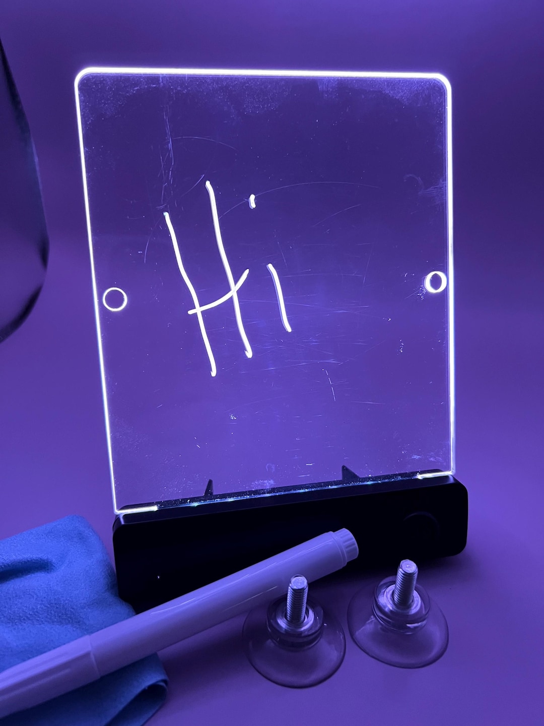 Mini. LED Acrylic . Drawing . Board. Gifts . Stocking Stuffers . - Etsy