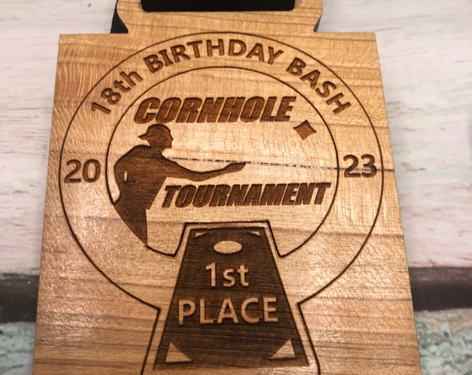 JUMBO Cornhole Trophy - Etsy