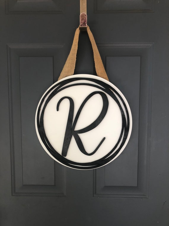 3D Wood Front Door Sign | Etsy