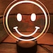 Smiley Face LED Desktop Light - Etsy