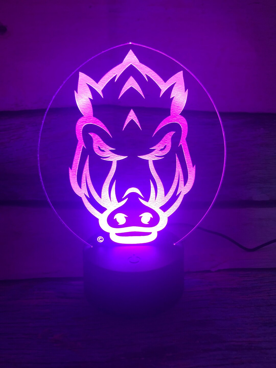 Razorback LED Desk Light - Etsy