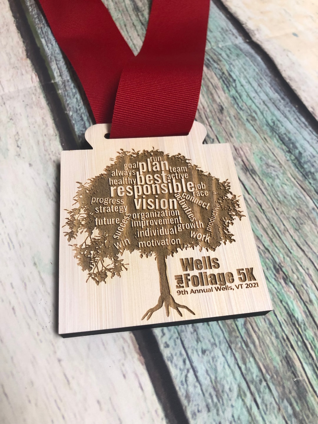 Custom Wood Medal. - Etsy