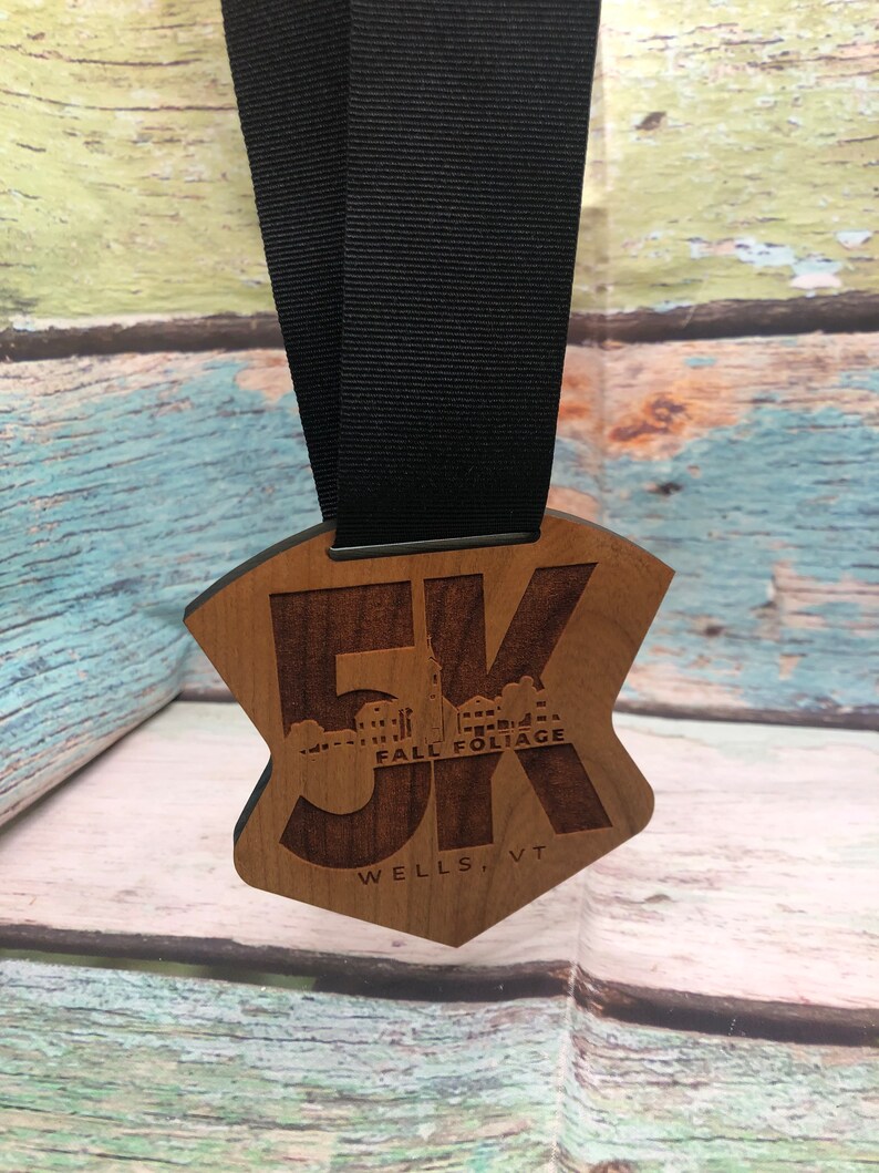 Custom Design Wood Medal - Etsy