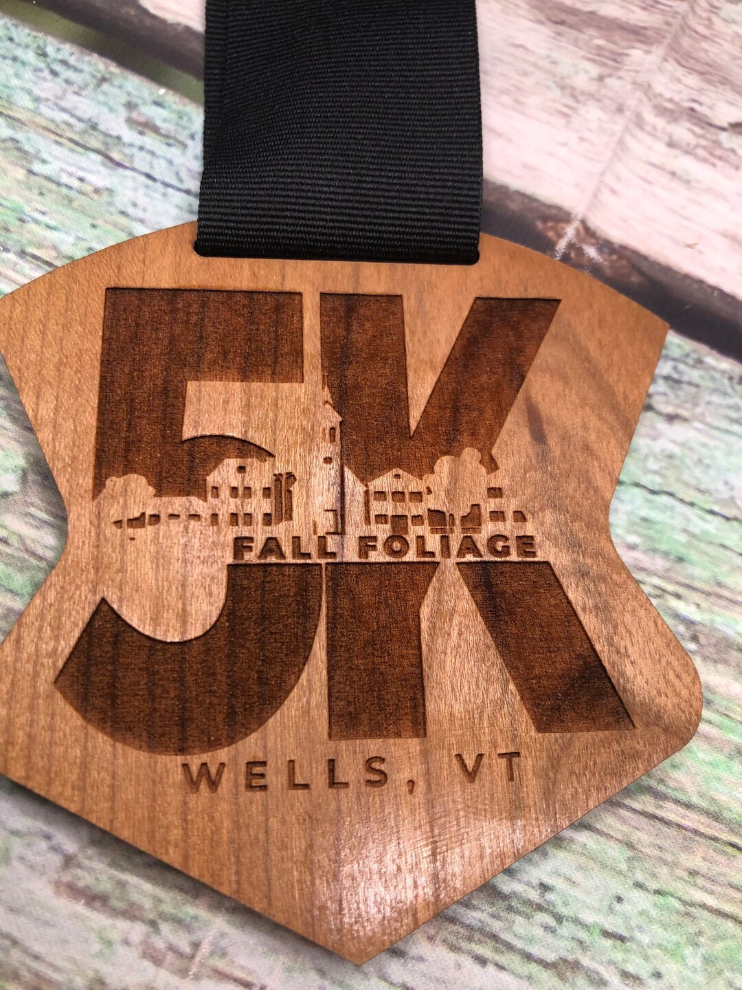 Custom Design . Wood Medal. - Etsy
