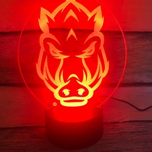 Razorback LED Desk Light - Etsy