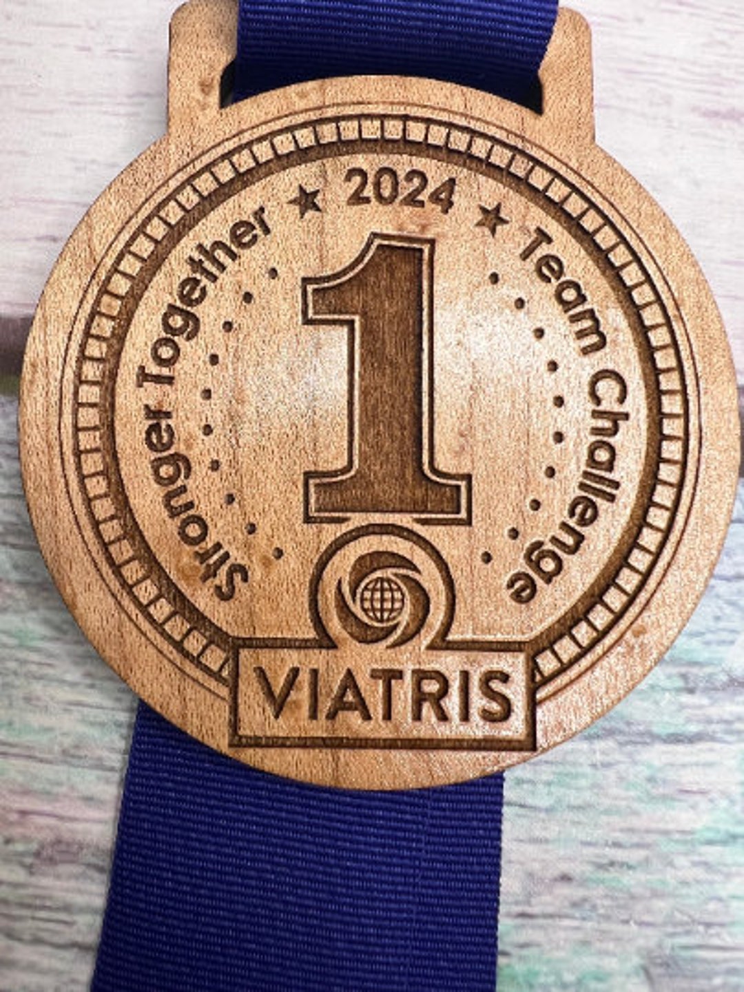 Custom Design . Wood Medal . Laser Engraved . Hand Finished . Awards ...