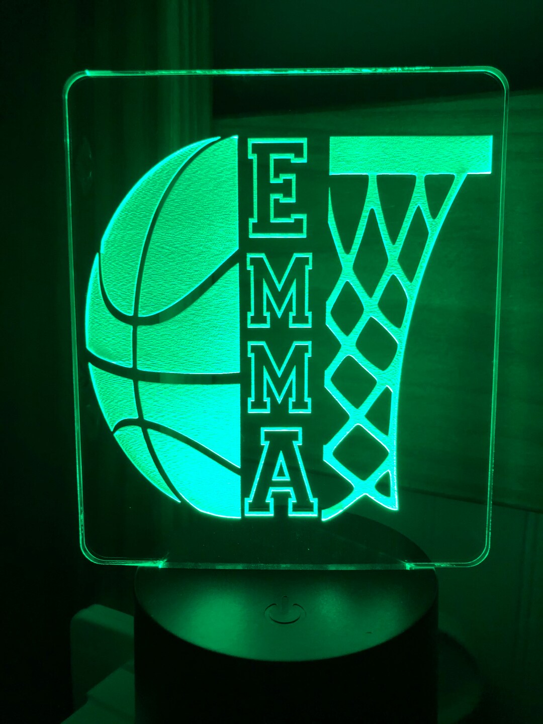 Basketball Personalized LED Light - Etsy