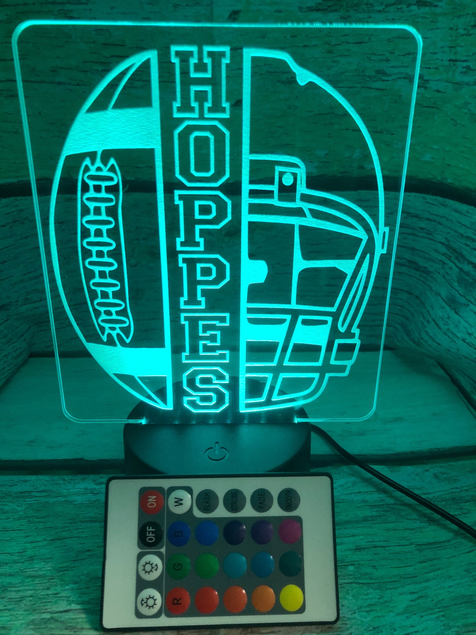Personalized Football LED - Etsy