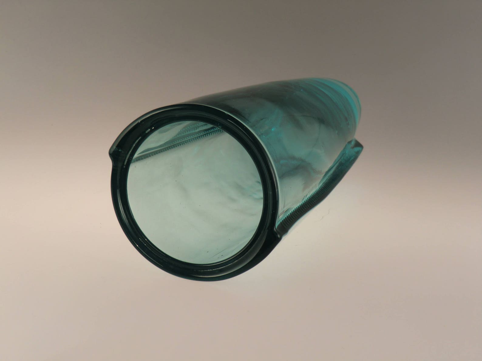 Czech Bohemian Turquoise Beryl Art Glass Vase by Milos Filip - Etsy