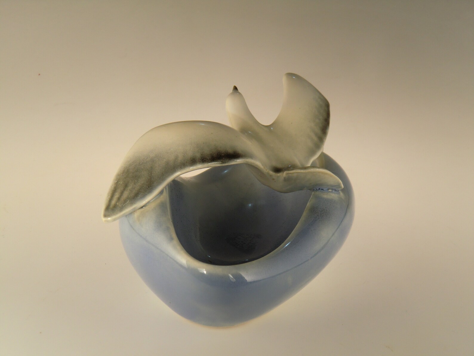 Bohemian Czech Art Deco Ditmar Urbach Pottery Bowl Dish With Seagull ...