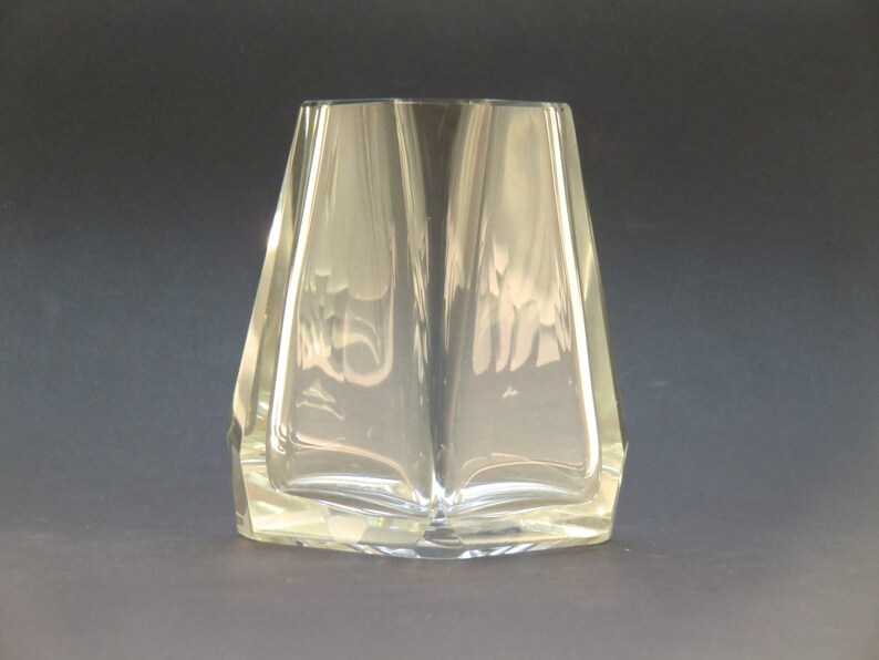 Czech Bohemian Art Glass Vase by J. Riedel Art Deco | Etsy