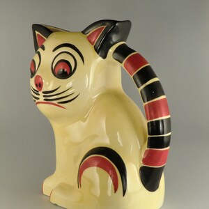 Bohemian Czech Art Deco Ditmar Urbach Art Pottery Cat Pitcher - Etsy