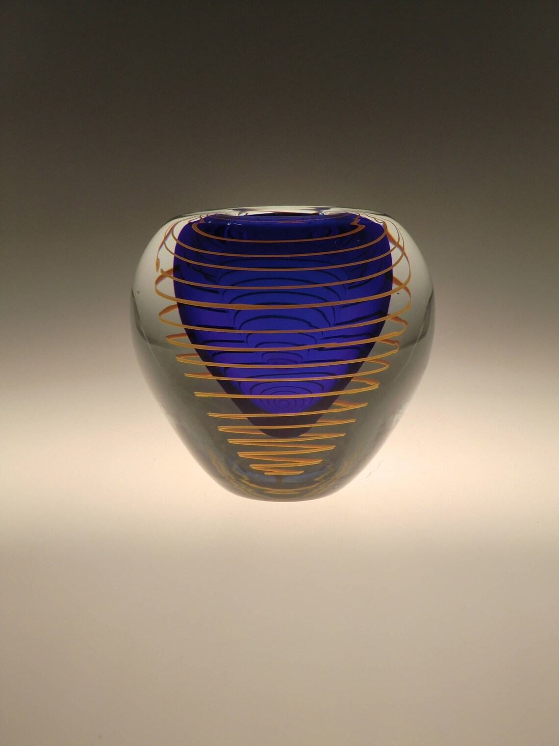 Bohemian Czech Skrdlovice Art Glass Vase by Stanislav Libensky - Etsy