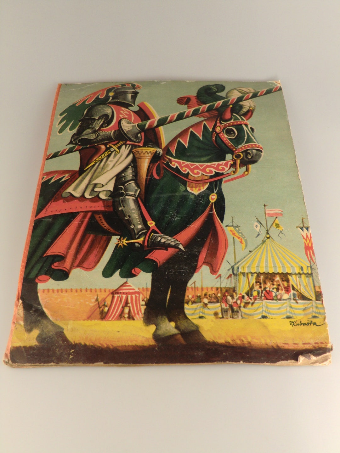 TOP RARE Bohemian Czech Vojtech Kubasta Tournament of the Medieval ...