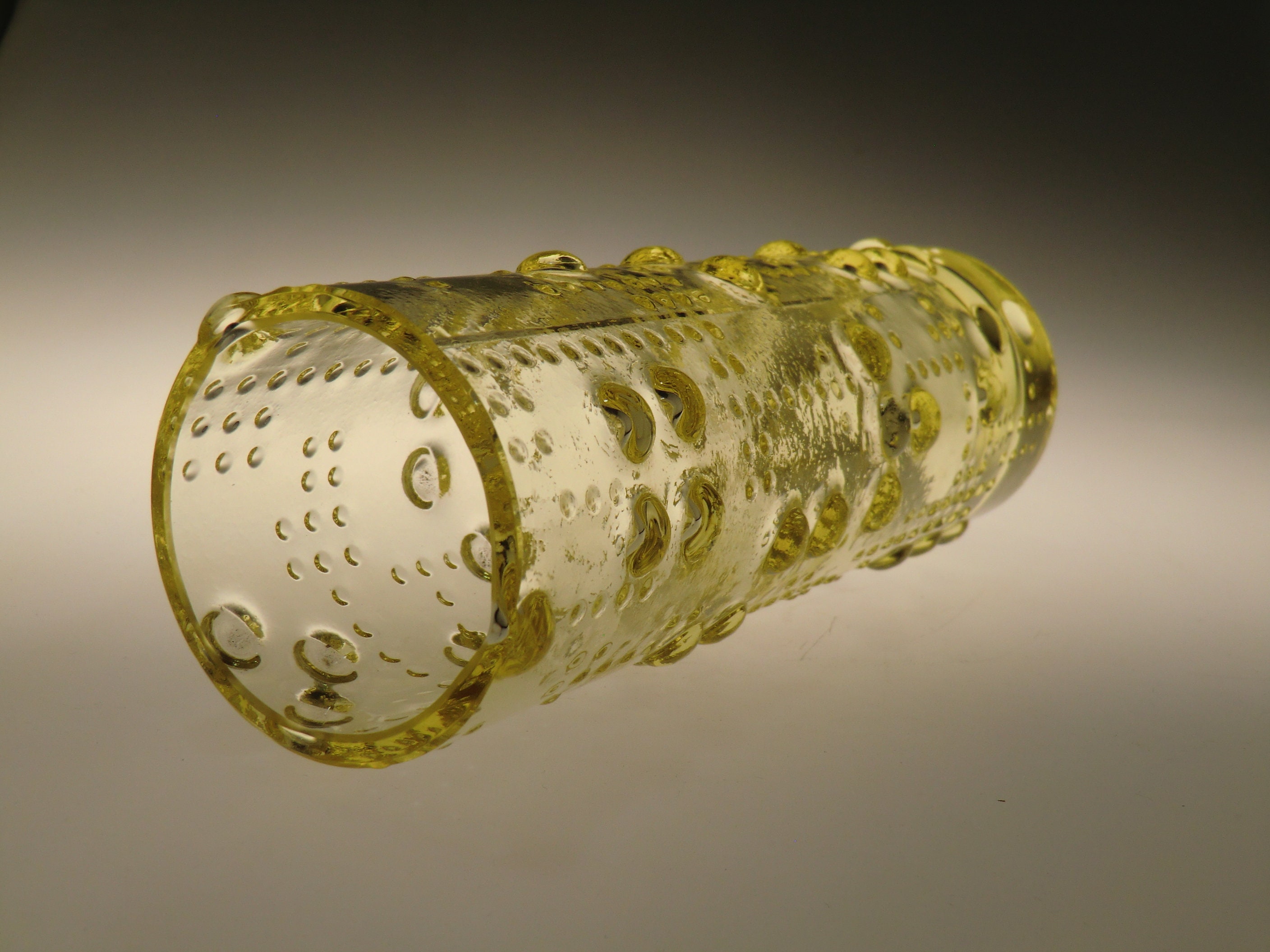 Bohemian Czech Art Glass Vase by Vaclav Hanus for Desna - Etsy