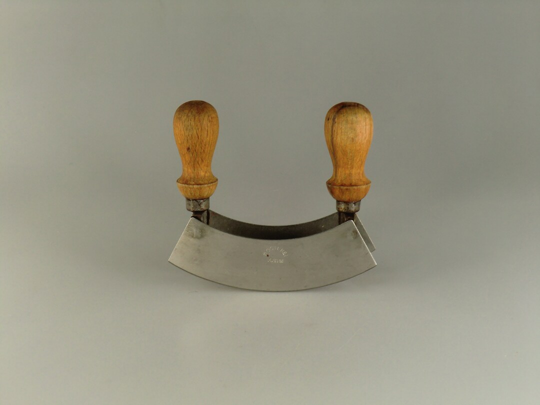 Antique Collectible Butchery Steel Cleaver Meat Chopper Called Cradle ...