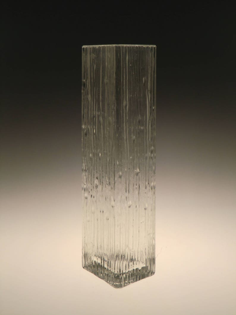 Bohemian Czech Pressed Art Glass Vase by Vaclav Hanus for | Etsy