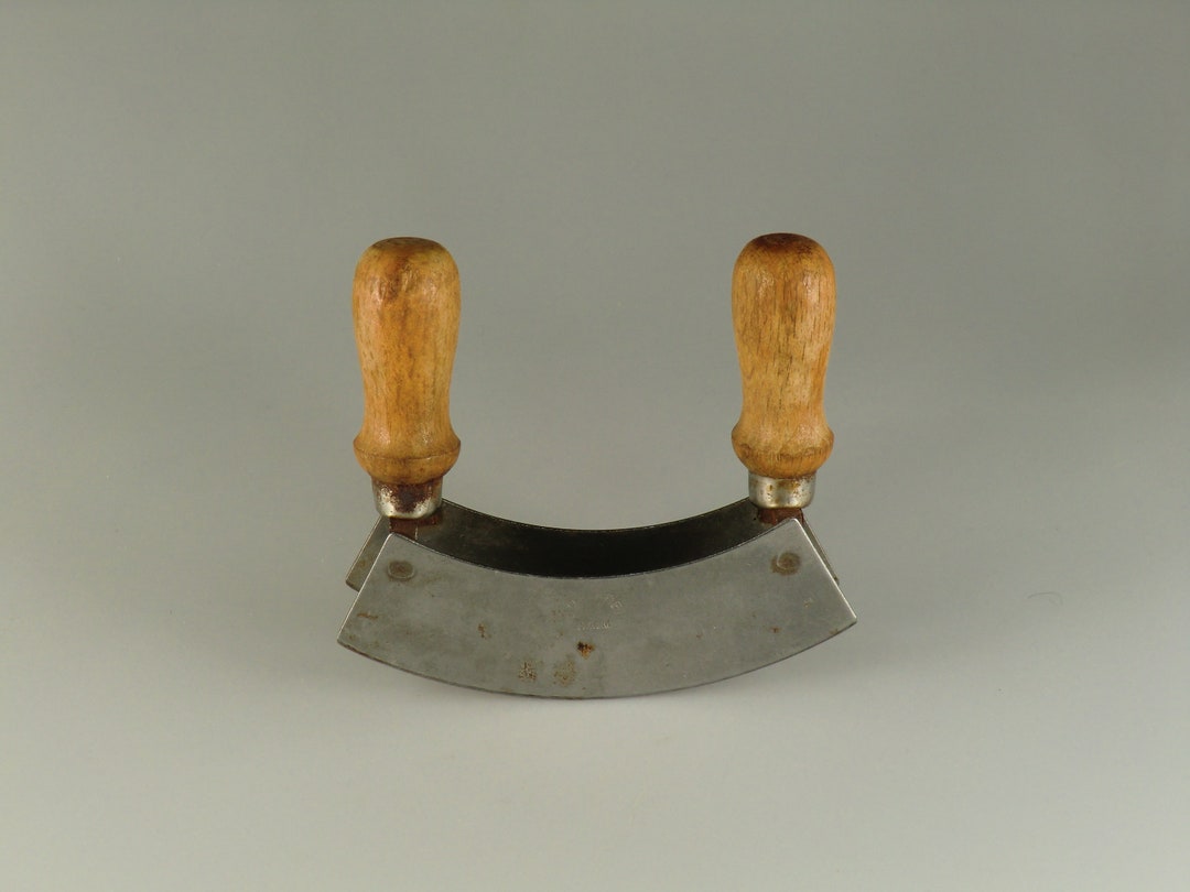 Antique Butchery Steel Cleaver Meat Chopper Called Cradle - Etsy