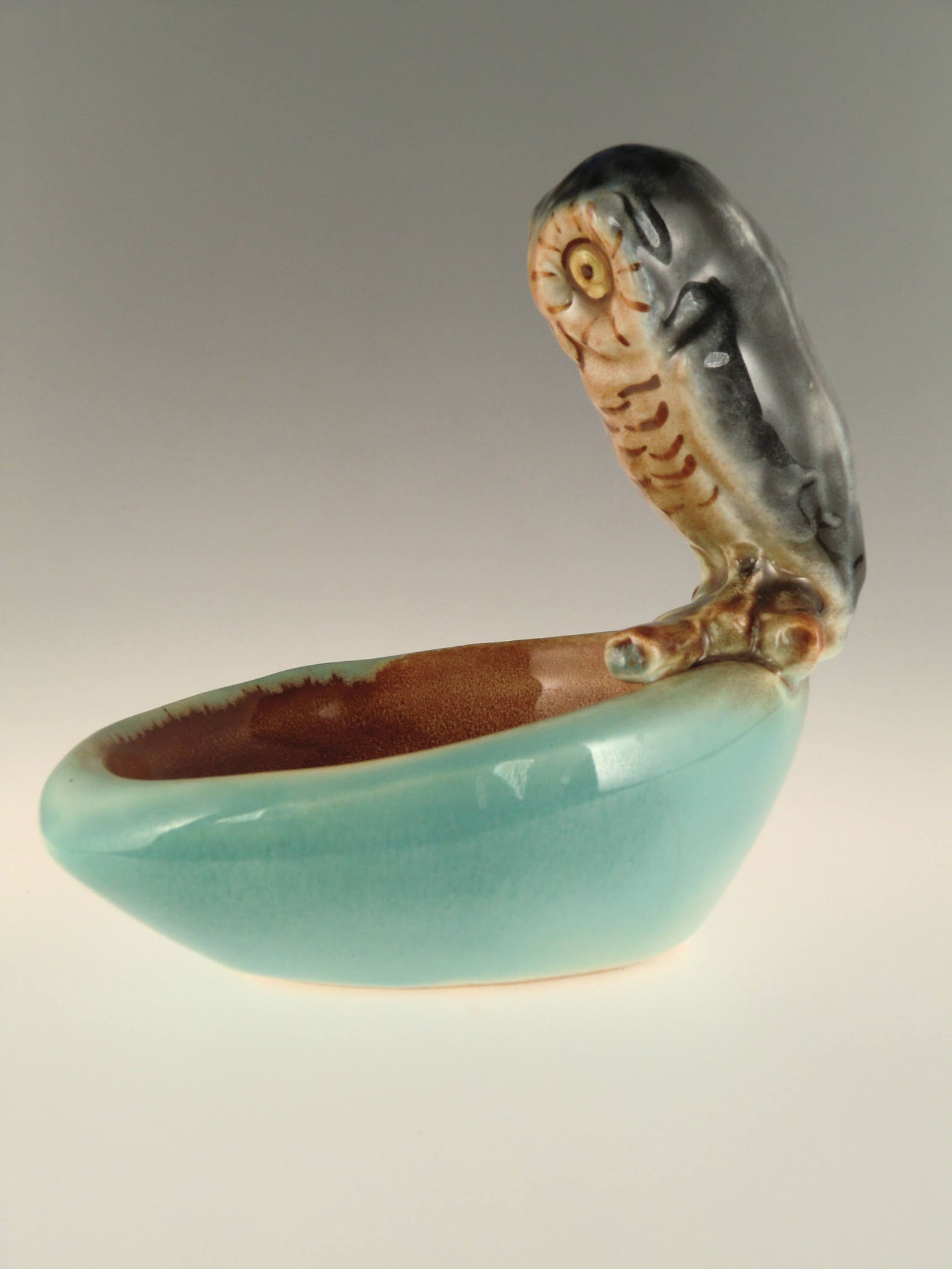 Bohemian Czech Art Deco Ditmar Urbach Pottery Bowl Dish with | Etsy