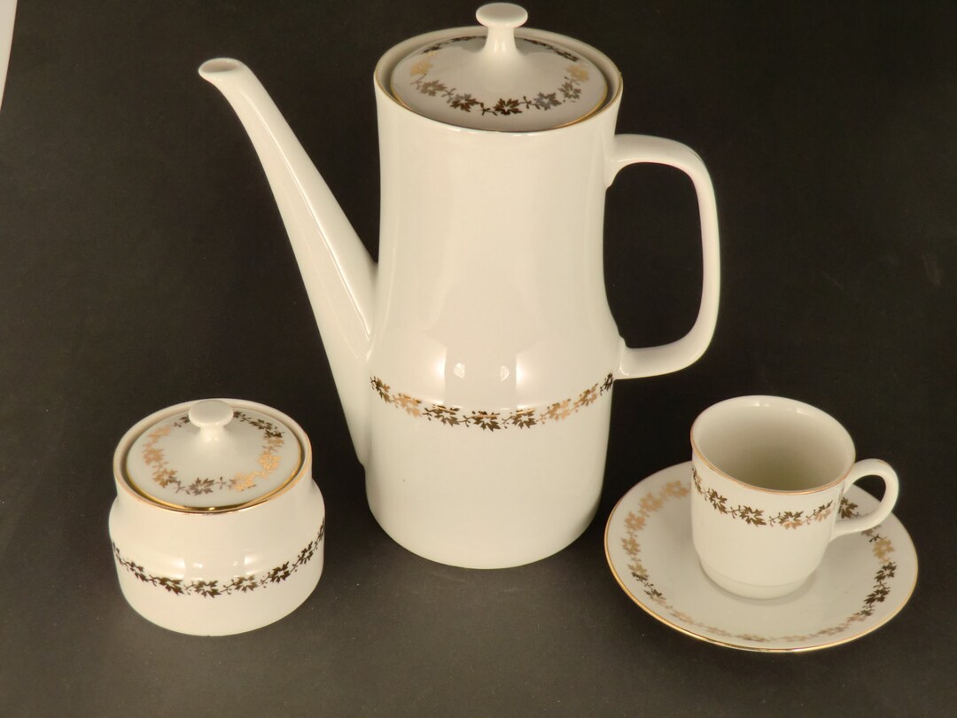 Bohemian Czechoslovakia Epiag Orion Tea Cups Coffee Cups Set - Etsy
