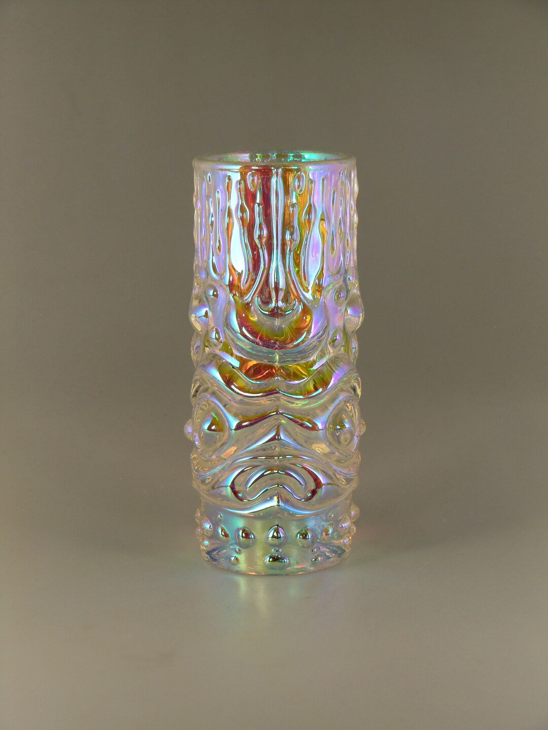 Bohemian Czech Sklo Union Hermanova Hut Art Glass Iridescent Vase by ...