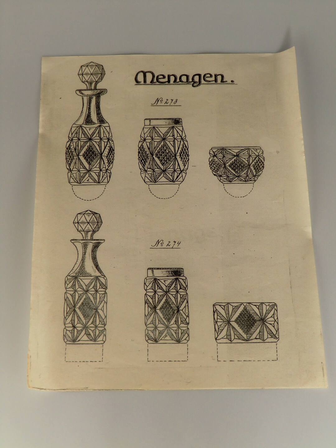 Bohemian Czech Old Reproductions of the Original Work Drawings of H ...