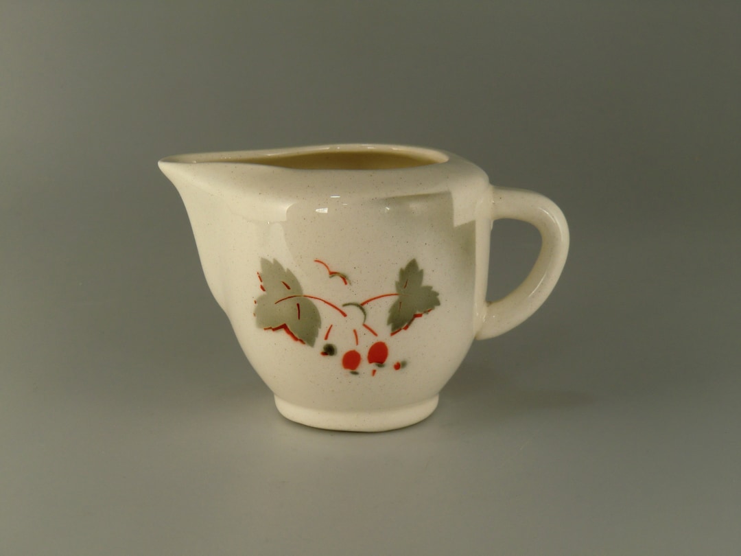 Bohemian Czech Art Deco Pottery Pitcher Milk Jug Trnovany Teplitz - Etsy