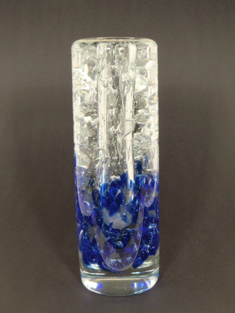 Czech Bohemian Skrdlovice Art Glass Vase by Jaroslav Svoboda - Etsy