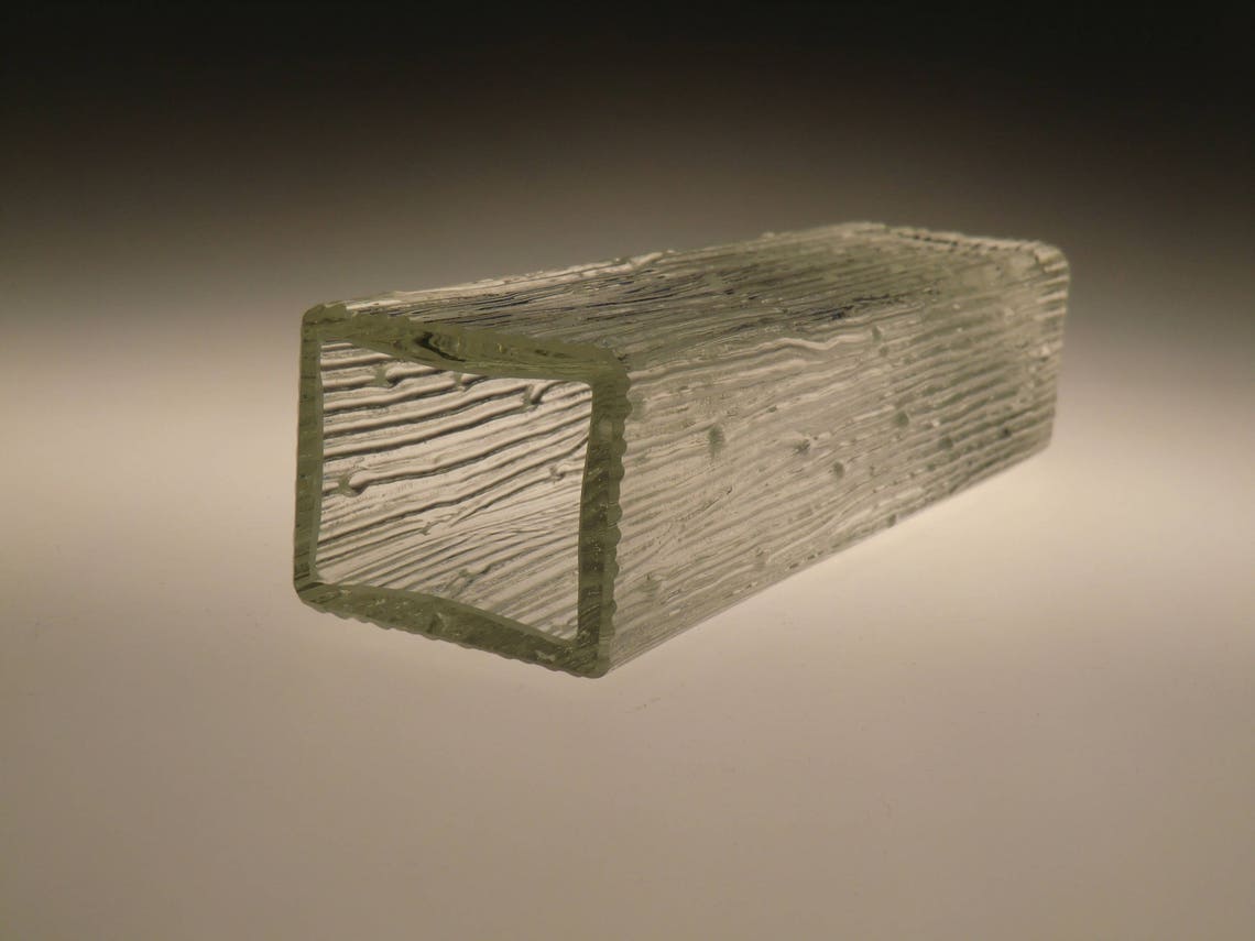 Bohemian Czech Pressed Art Glass Vase by Vaclav Hanus for | Etsy