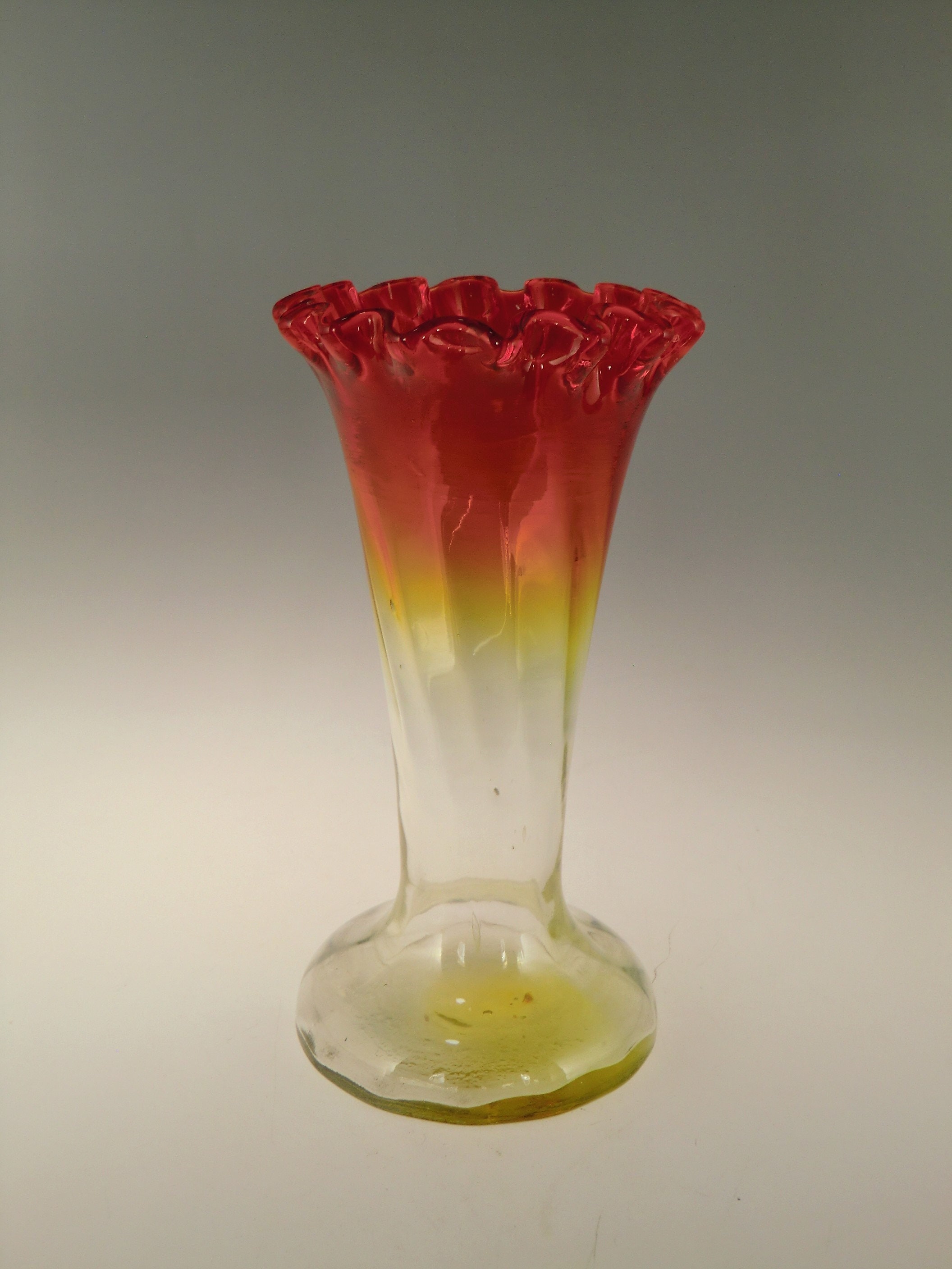 Bohemian Czech Art Glass Vase by Jan Gabrhel for Chlum U - Etsy