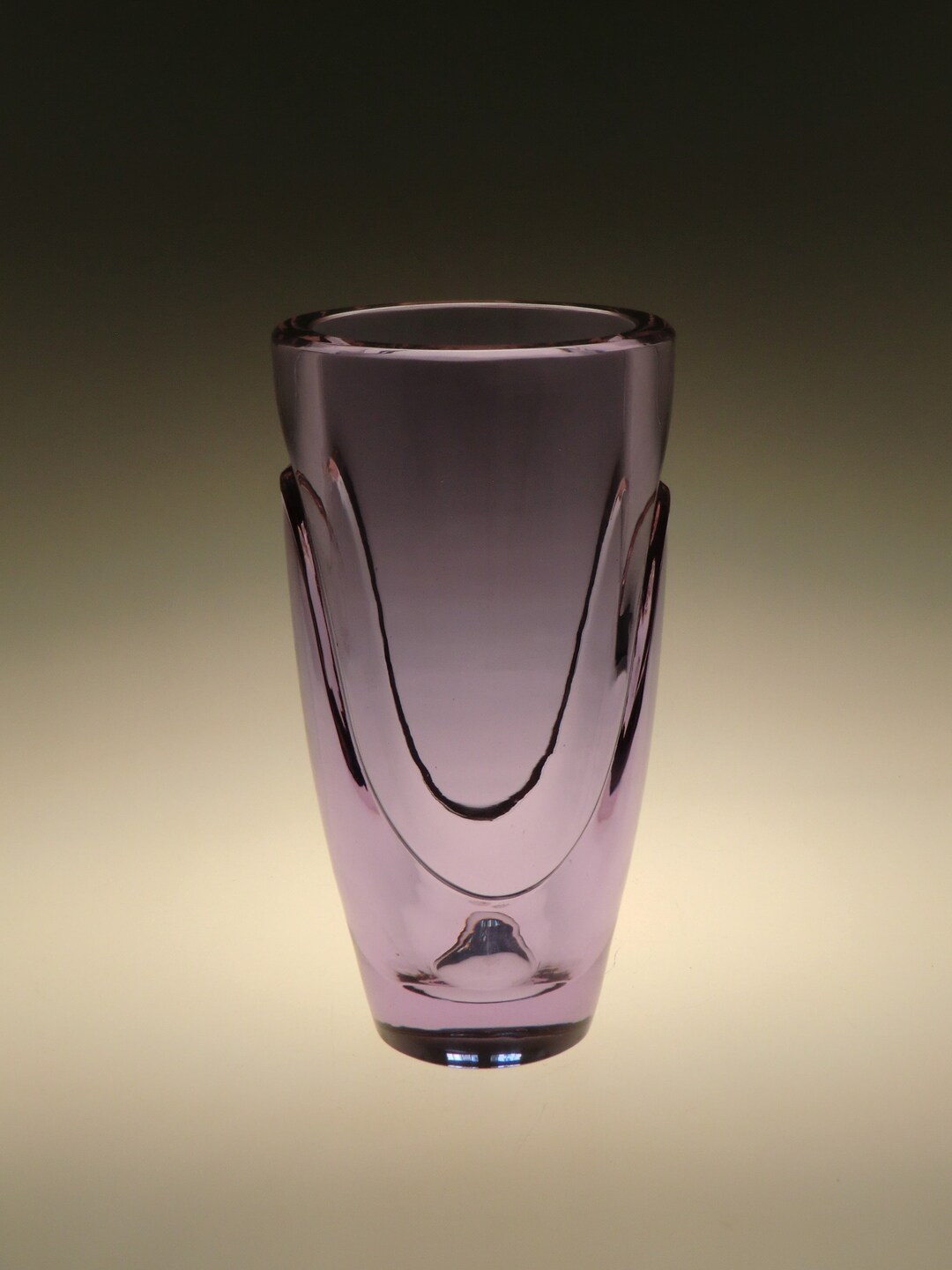 Amazing Bohemian Czech Art Glass Alexandrite Neodymium Vase by Vaclav ...