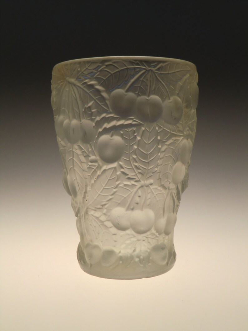 Bohemian Czech Art Glass Barolac Vase by Josef Inwald | Etsy