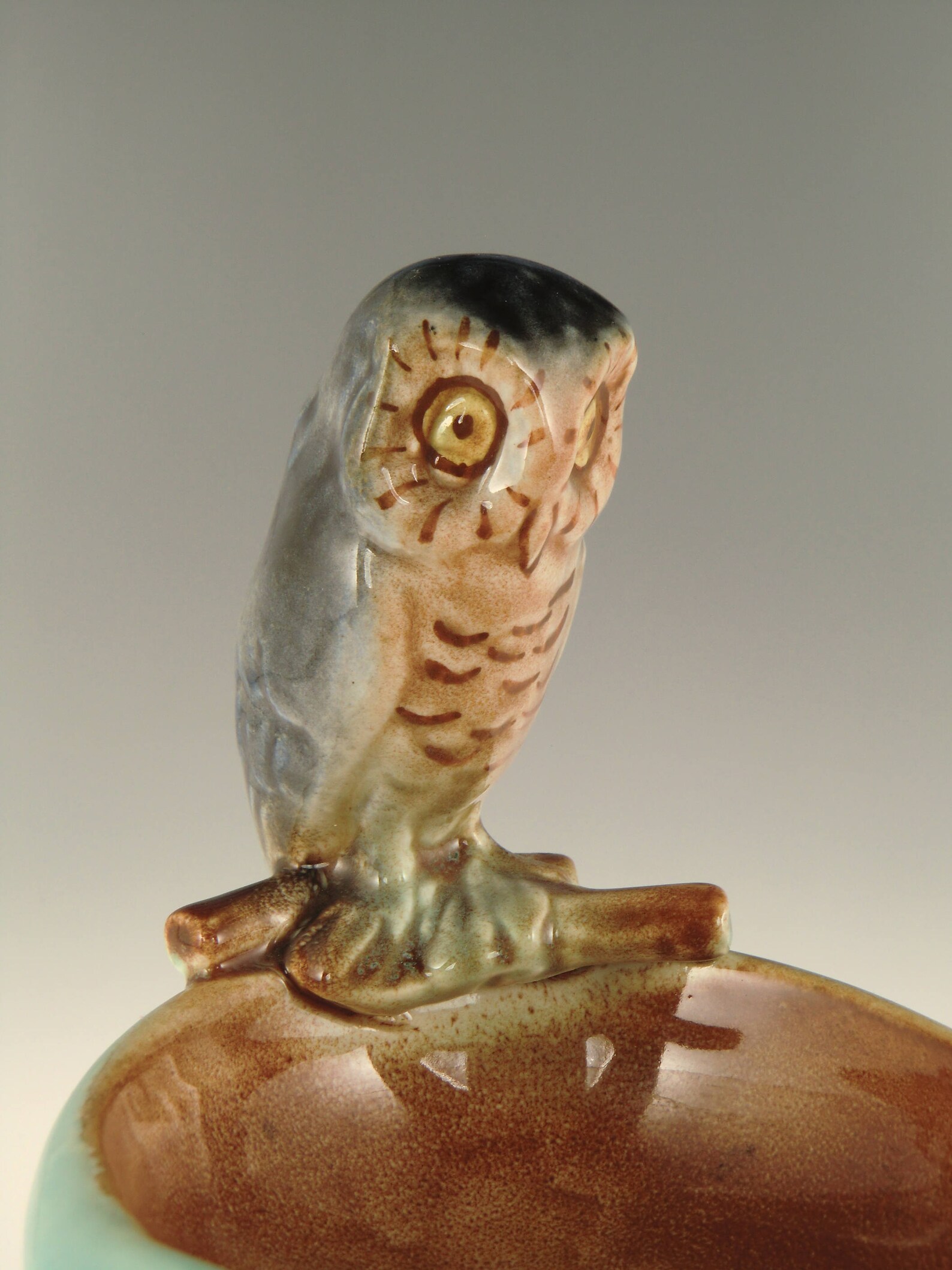 Bohemian Czech Art Deco Ditmar Urbach Pottery Bowl Dish With Owl - Etsy