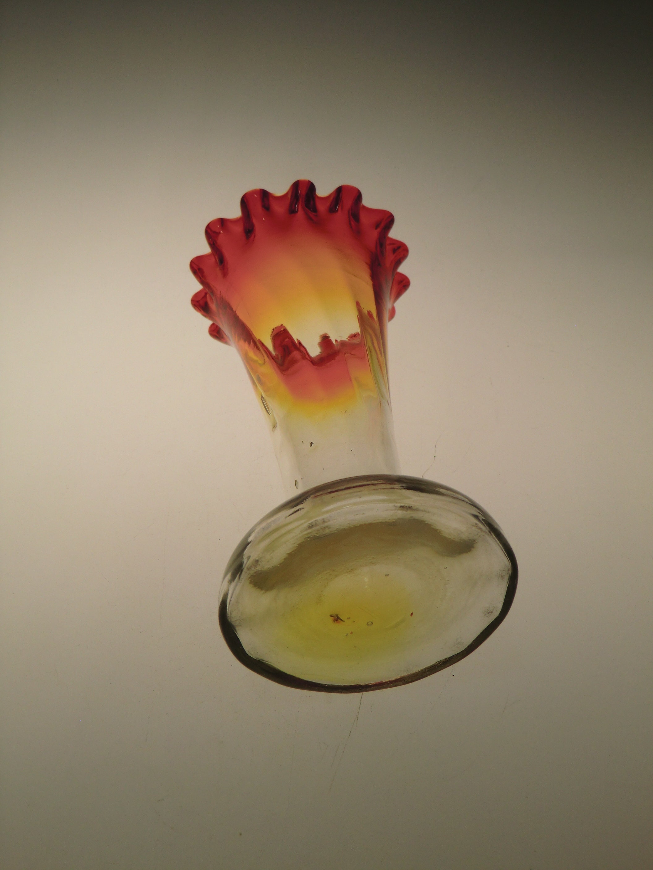 Bohemian Czech Art Glass Vase by Jan Gabrhel for Chlum U - Etsy