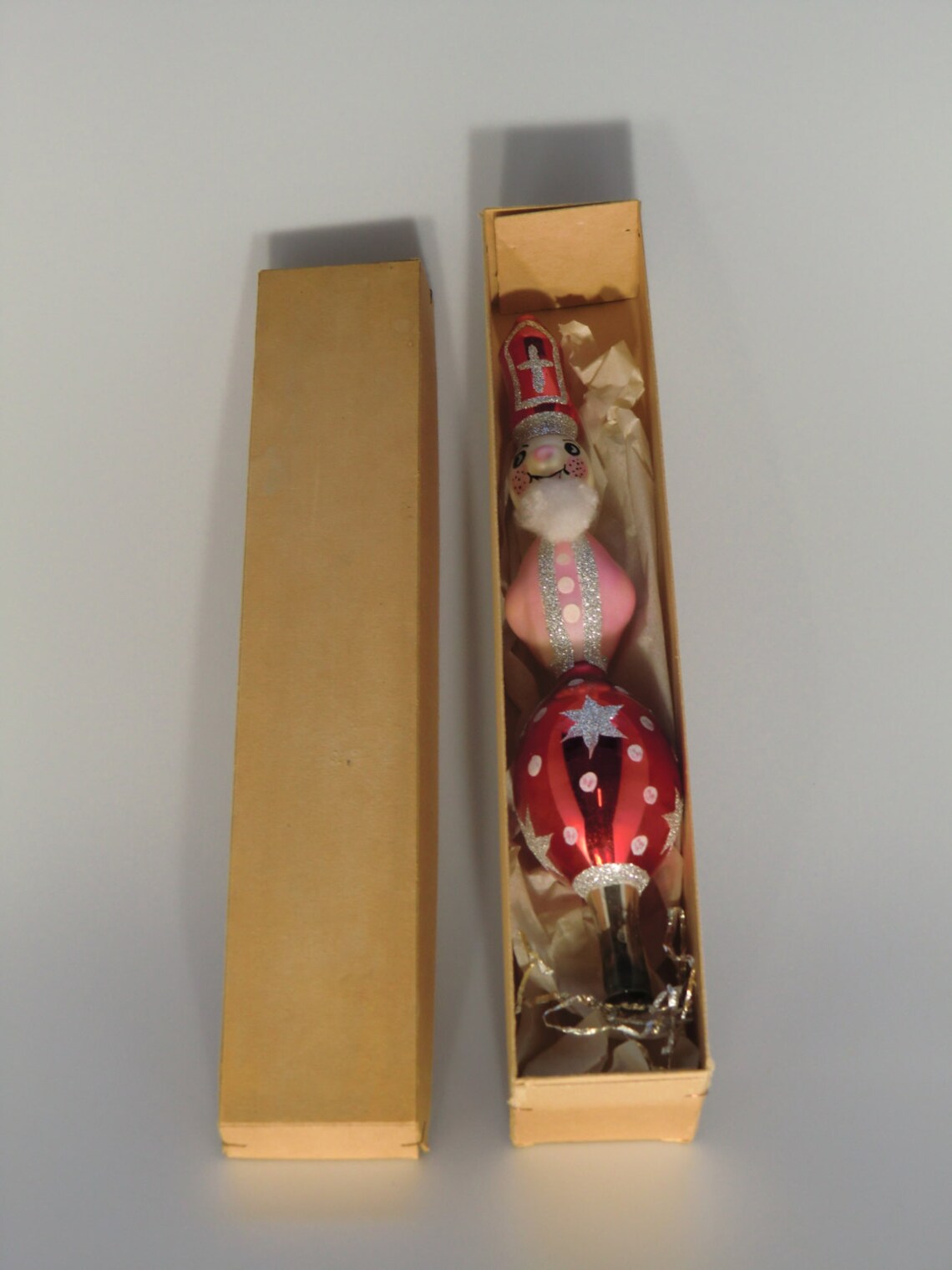 Bohemian Czech Vintage Glass Christmas Top on Tree Topper - Etsy