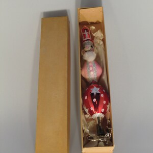 Bohemian Czech Vintage Glass Christmas Top on Tree Topper Christmas ...