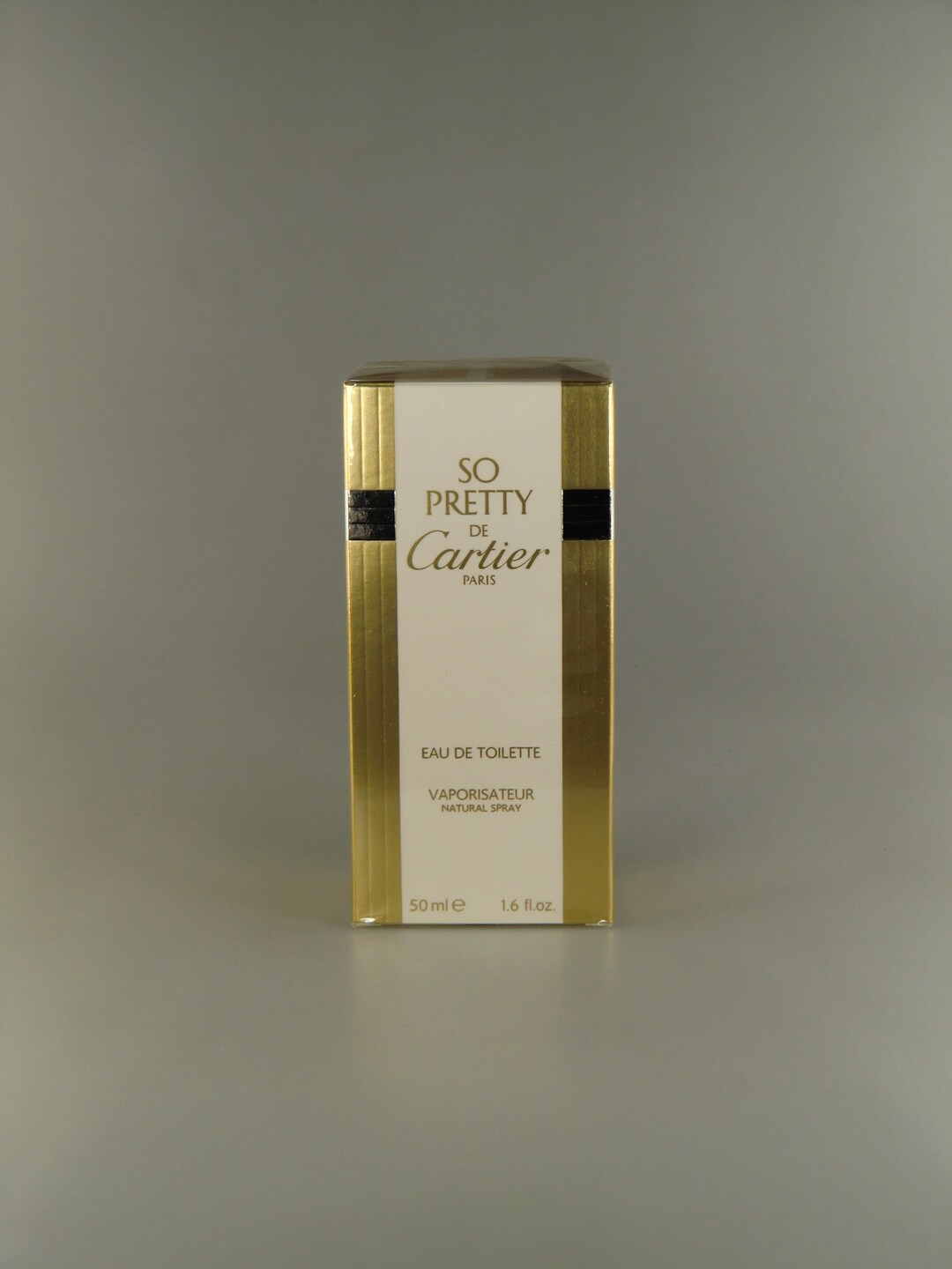 RARE Cartier so Pretty De Cartier Eau De Toilette Natural Sray 1.6 Fl ...