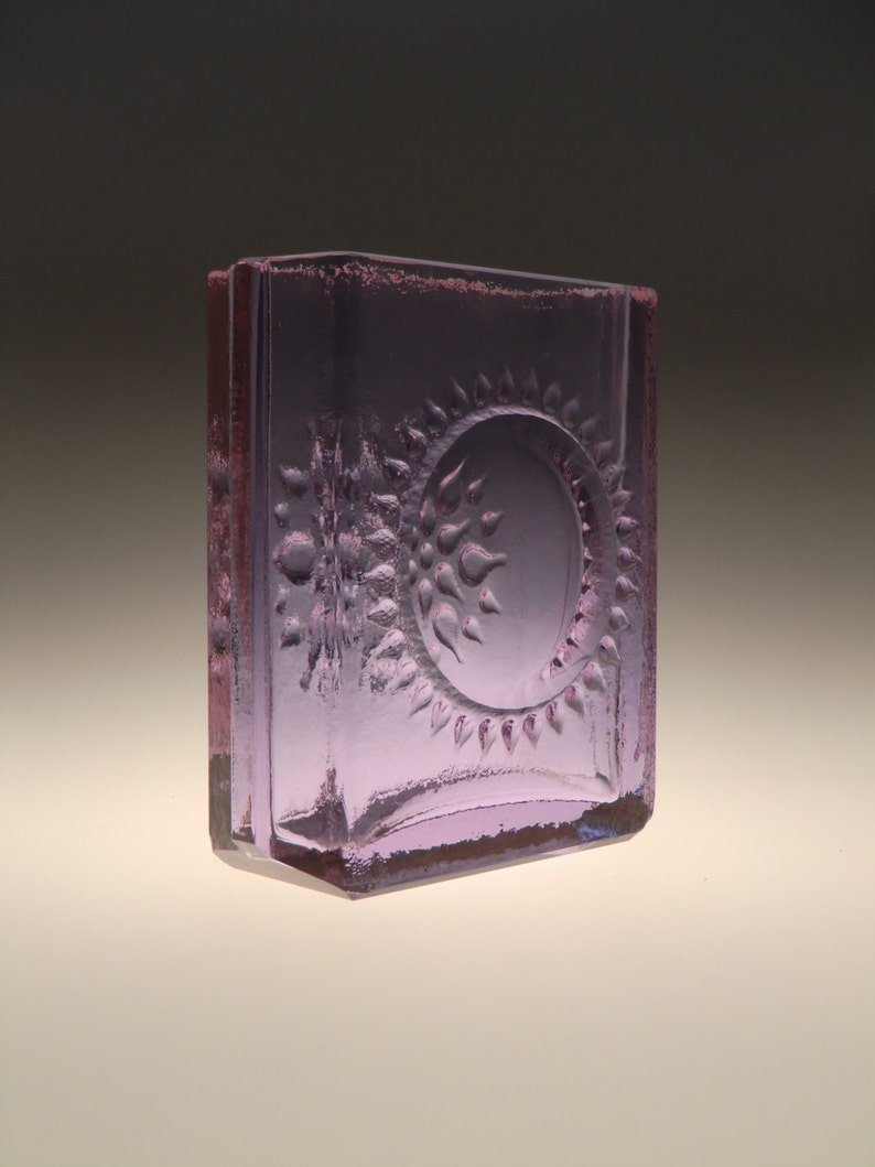 Czech Bohemian Desna Art Glass Vase by Vaclav Hanus | Etsy