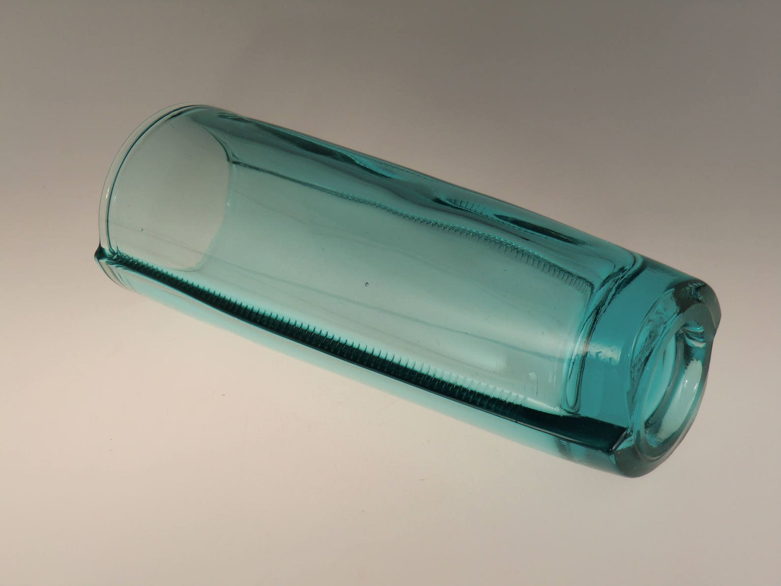 Czech Bohemian Turquoise Beryl Art Glass Vase by Milos Filip - Etsy