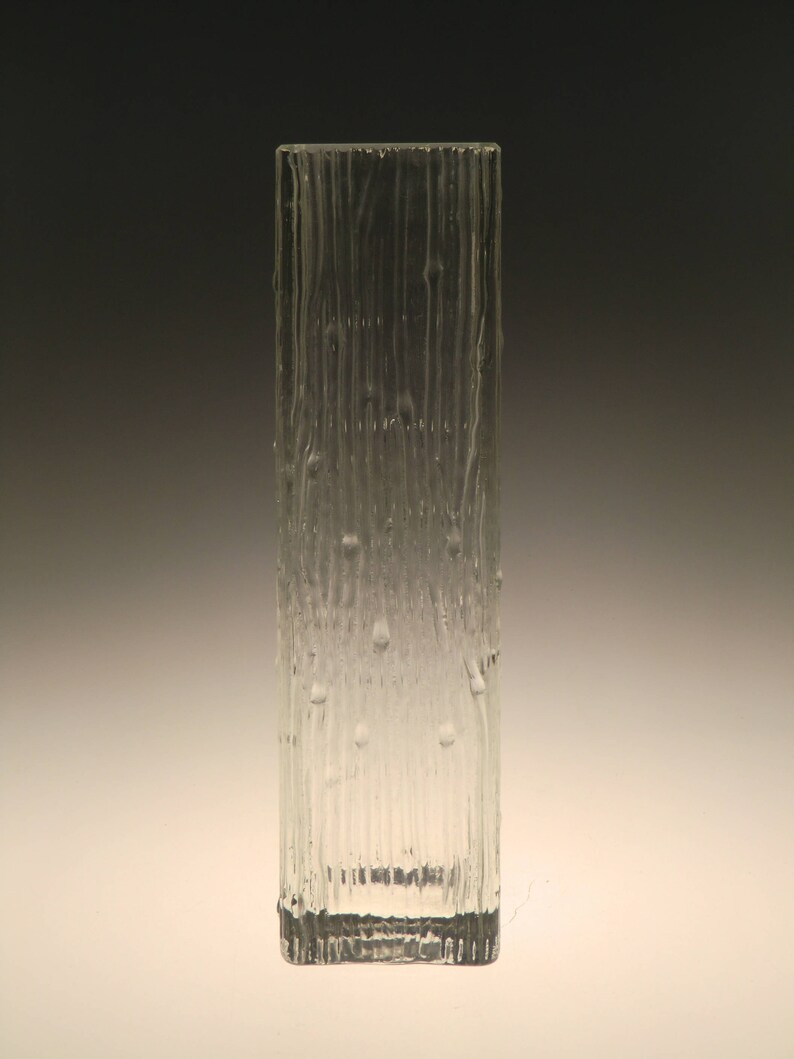 Bohemian Czech Pressed Art Glass Vase by Vaclav Hanus for | Etsy