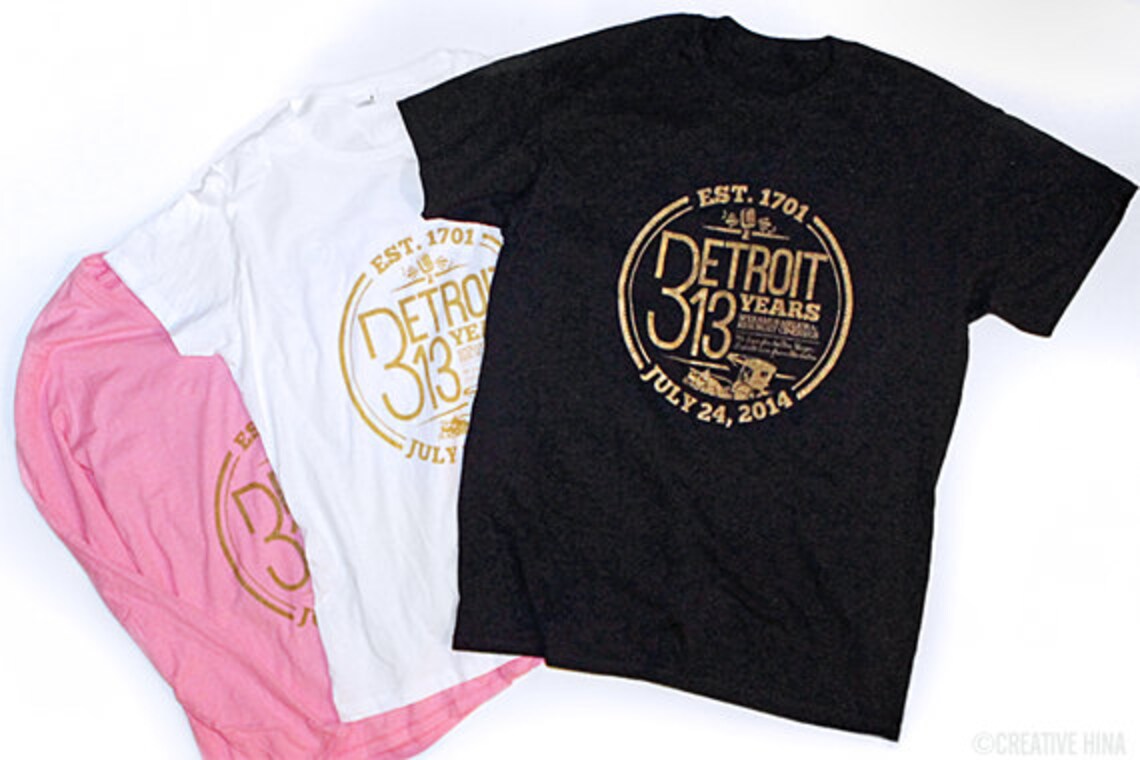 Detroit (313)th Birthday T-shirt - Etsy