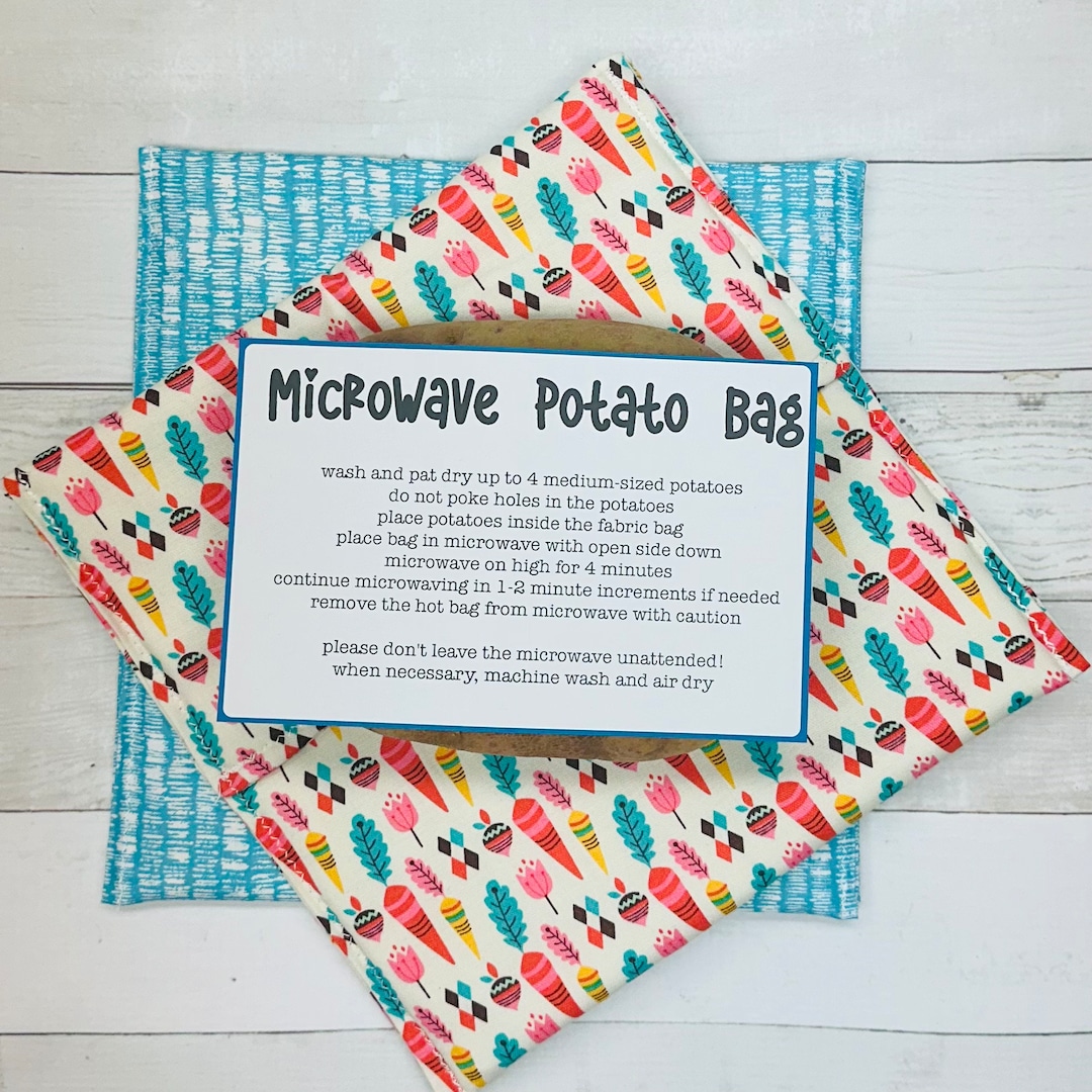 Microwave Potato Bags - Housewarming Gift for Kitchen - Baked Potato ...