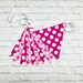 Colorful Flamingo Polka Dot Fabric Banner for Party Baby Shower or ...
