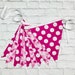 Colorful Flamingo Polka Dot Fabric Banner for Party Baby Shower or ...