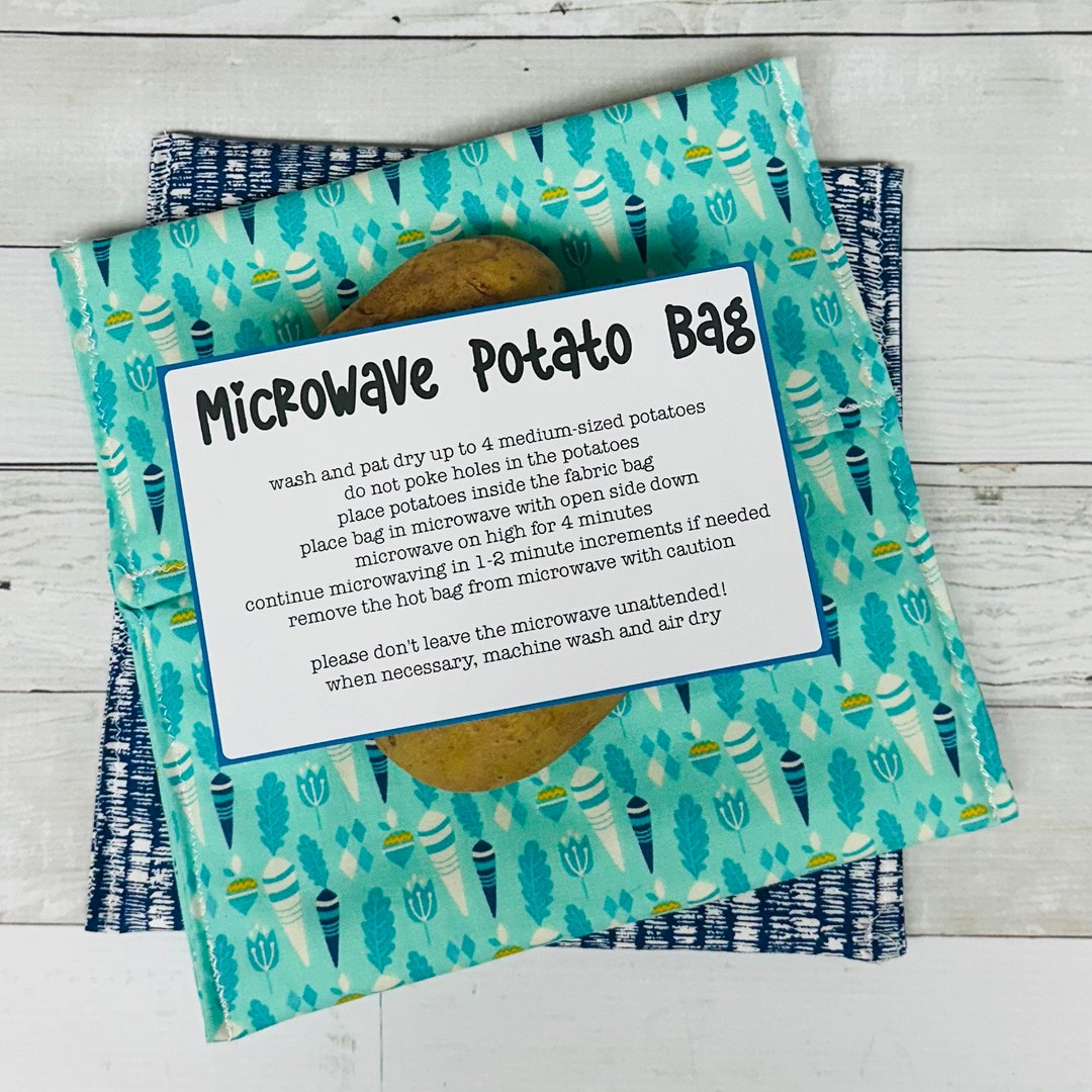 Microwave Potato Bags - Housewarming Gift for Kitchen - Birthday Gift ...
