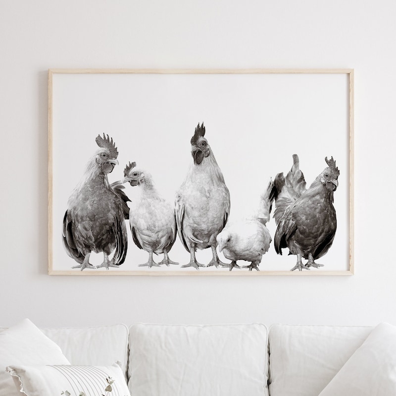 Chicken Wall Art - Etsy