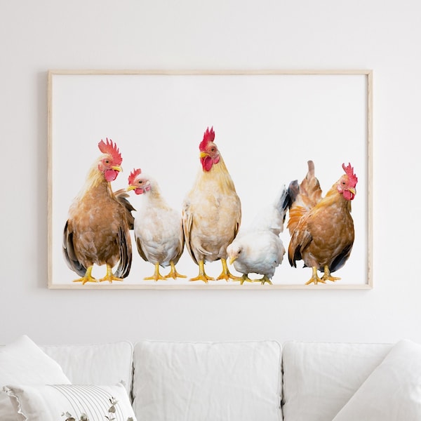 Chicken Wall Art - Etsy